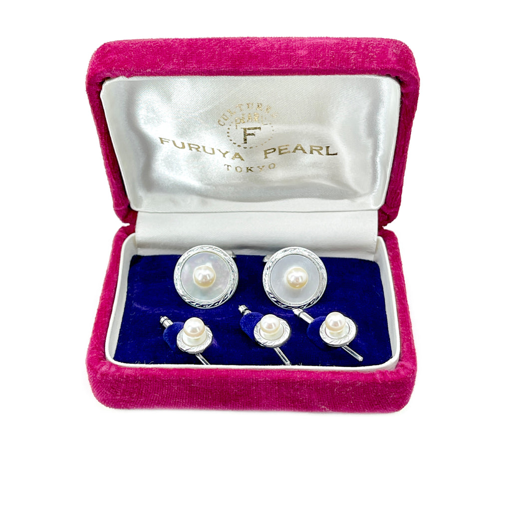 Furuya Pearl Designer Japanese Cultured Akoya Pearl Mother of Pearl Mi ...
